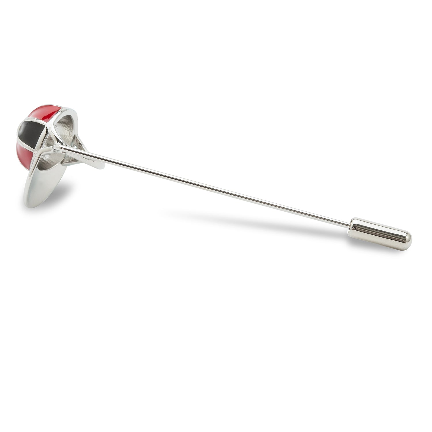 Red and Black Jockey Helmet Lapel Pin | Horse Racing Silver Lapel Pins ...