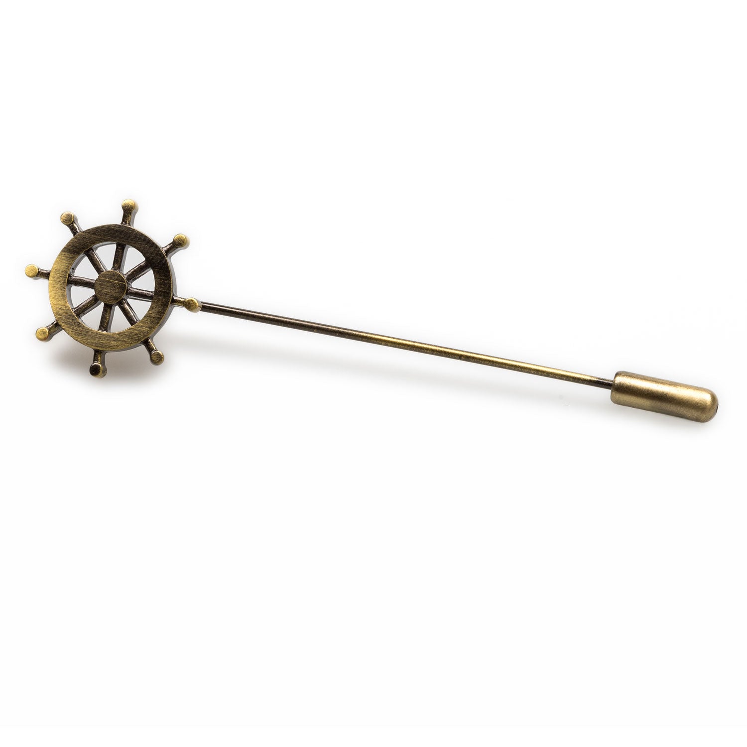 Sailor Wheel Lapel Pin | Antique Nautical Boat Ship Wheels Lapel Pins ...