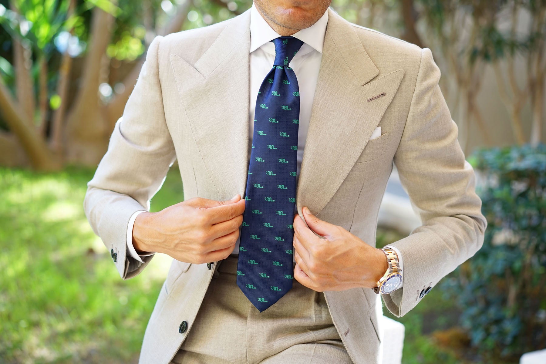 Serpico the Snake Necktie | Nice Tie | Novelty Animal Ties for Men AU ...
