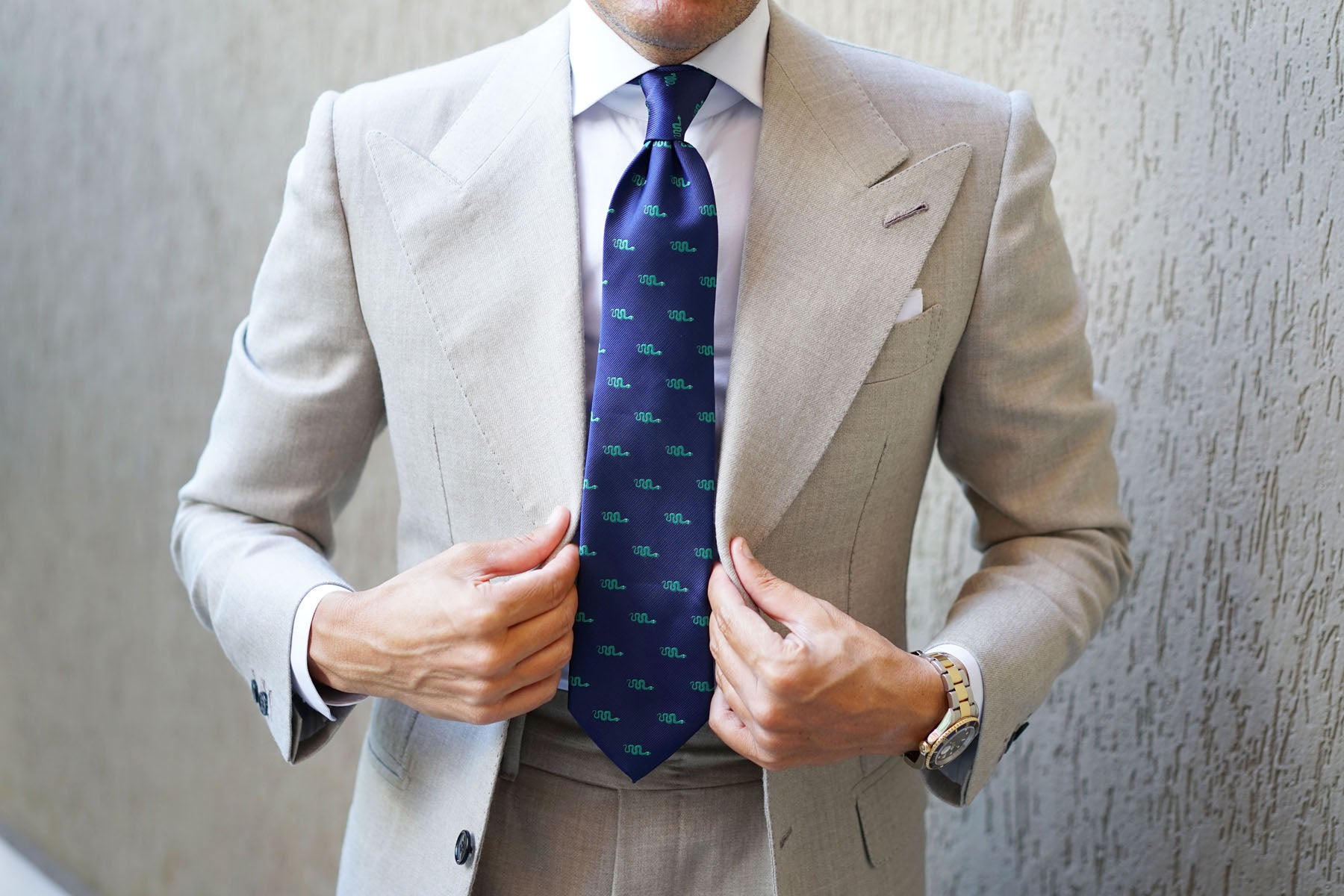 Serpico the Snake Necktie | Nice Tie | Novelty Animal Ties for Men AU ...