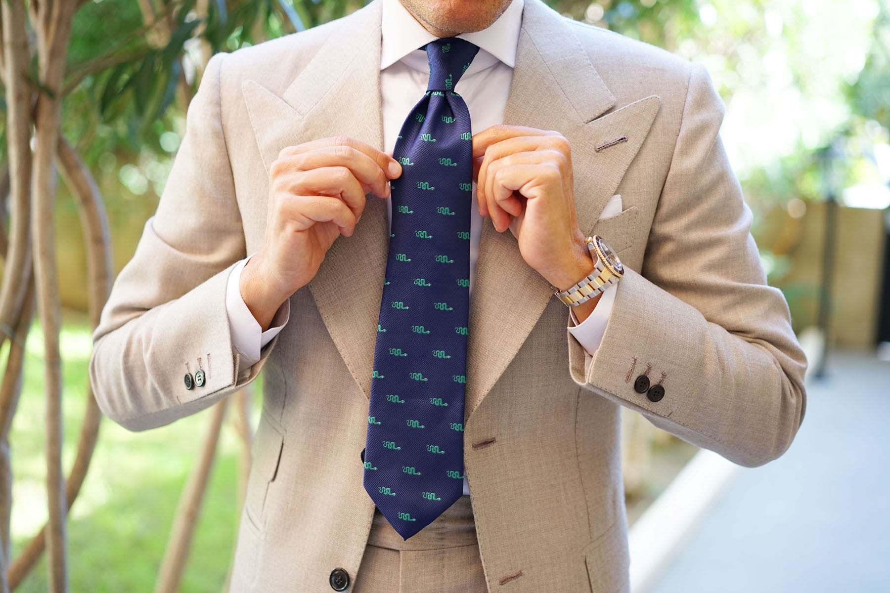 Serpico the Snake Necktie | Nice Tie | Novelty Animal Ties for Men AU ...