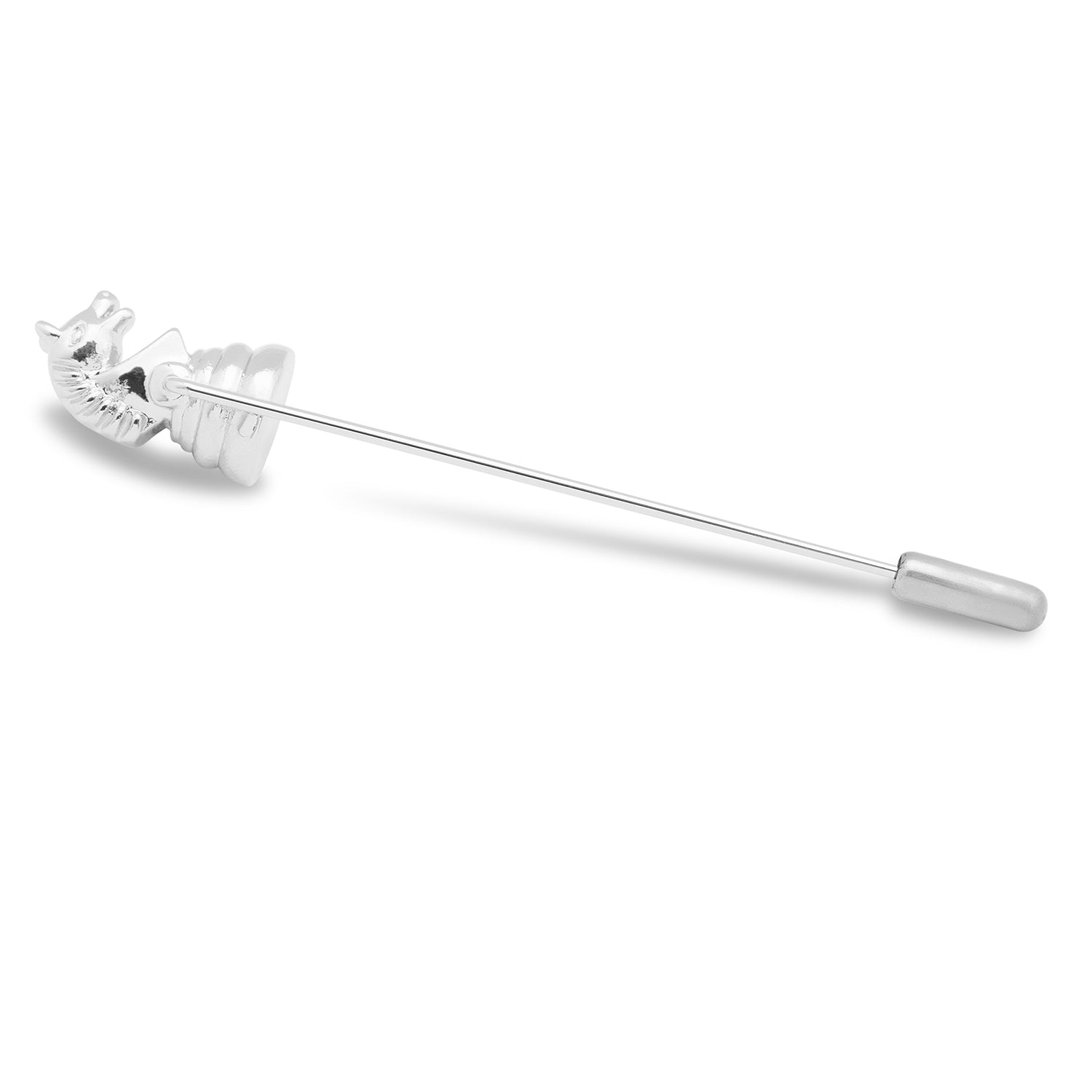 Silver Knight Chess Lapel Pin | Horse Piece Game Metal Suit Lapel Pins ...