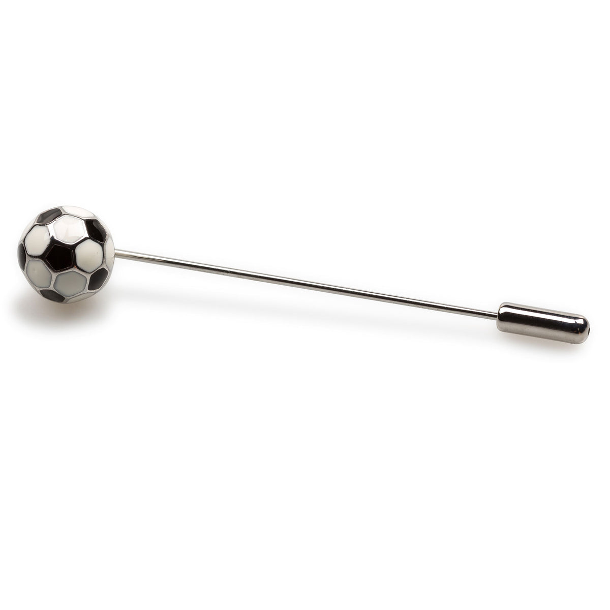 Soccer Ball Lapel Pin | Sports Football Black White Enamel Lapel Pins ...