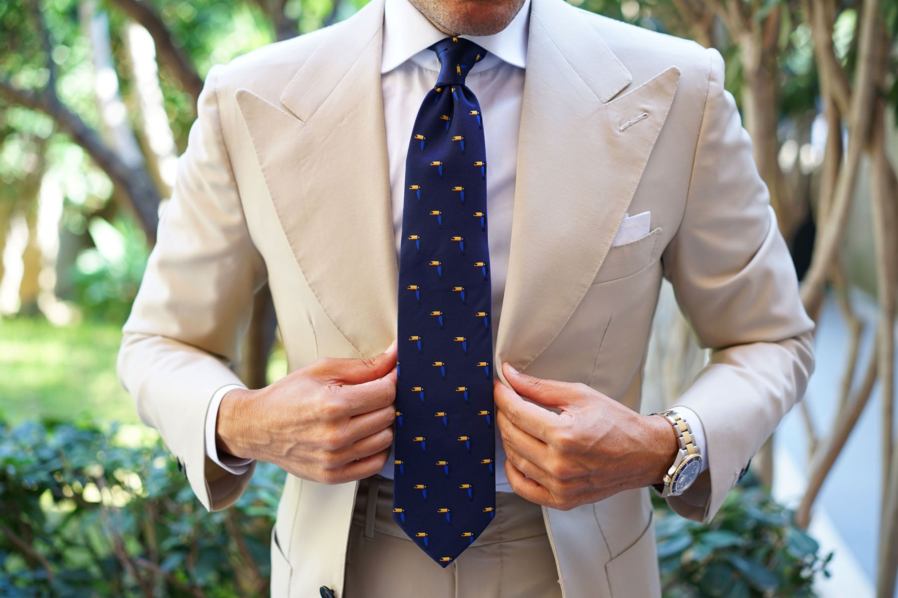 Toucan Bird Tie | Animal Print Ties | Shop Men's Cool, Unique Neckties ...