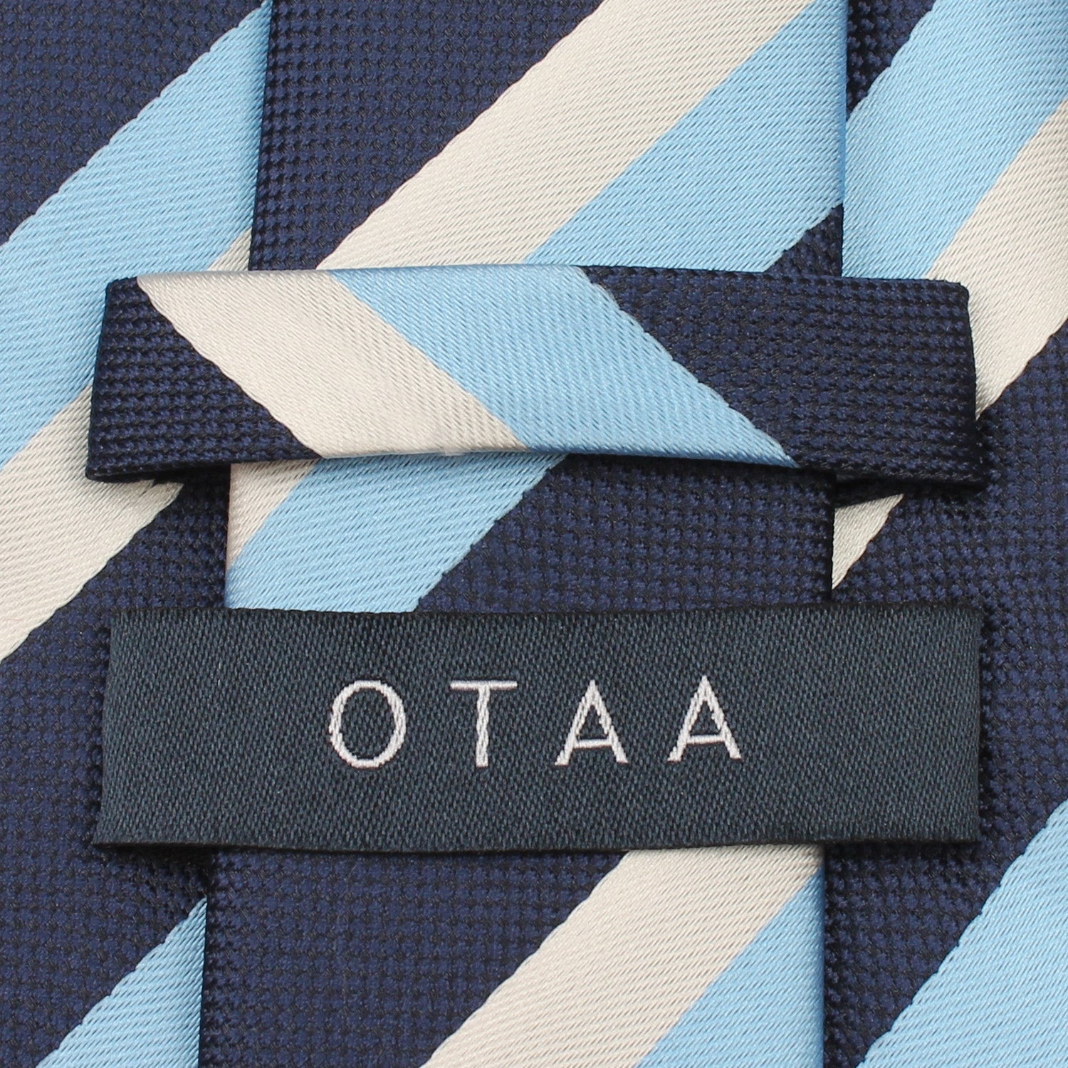 White Blue Striped Tie | Shop Modern Ties | Designer Neckties for Men ...